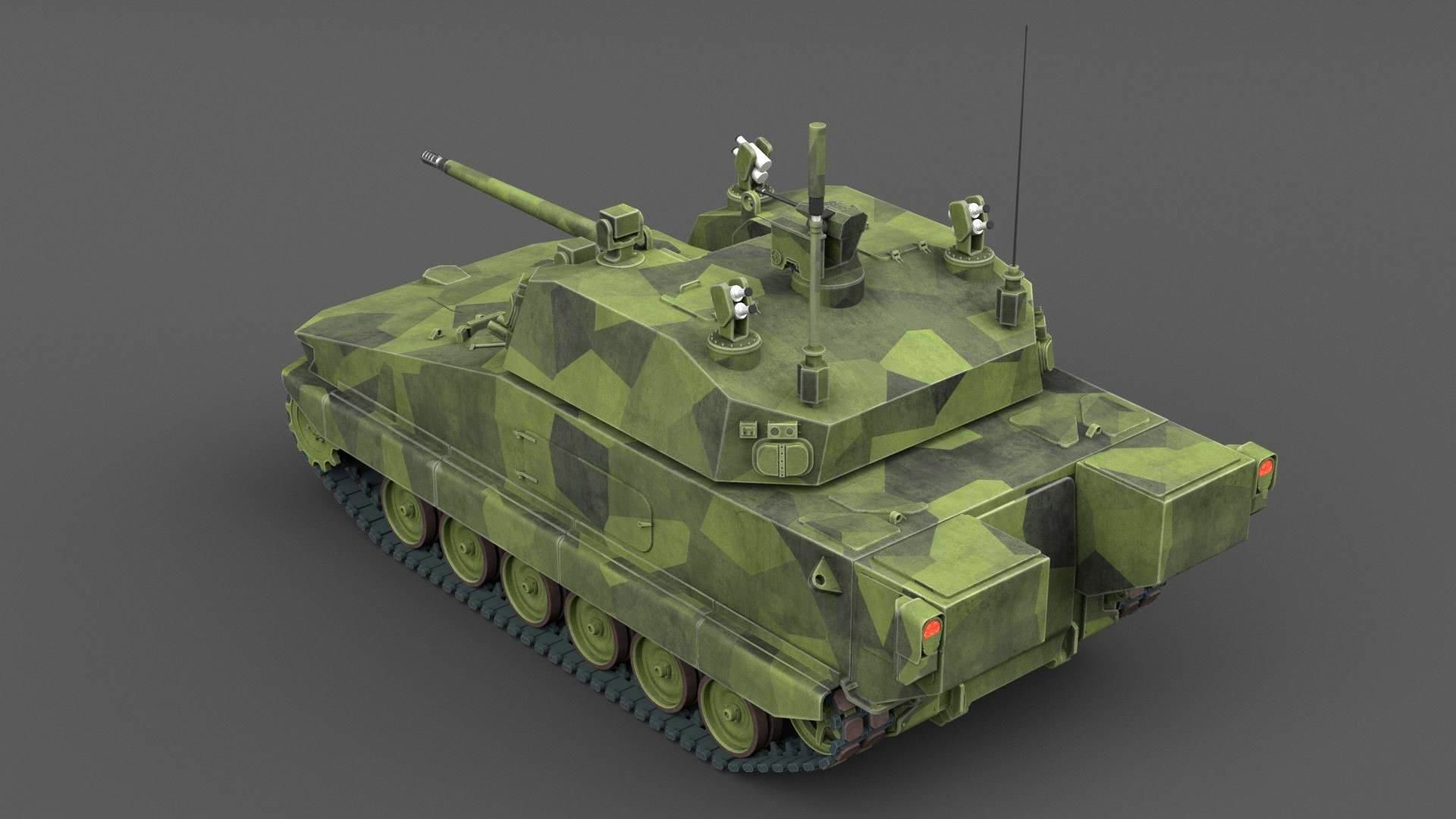 General Dynamics Griffin3 50mm Gun 3D model | CGTrader