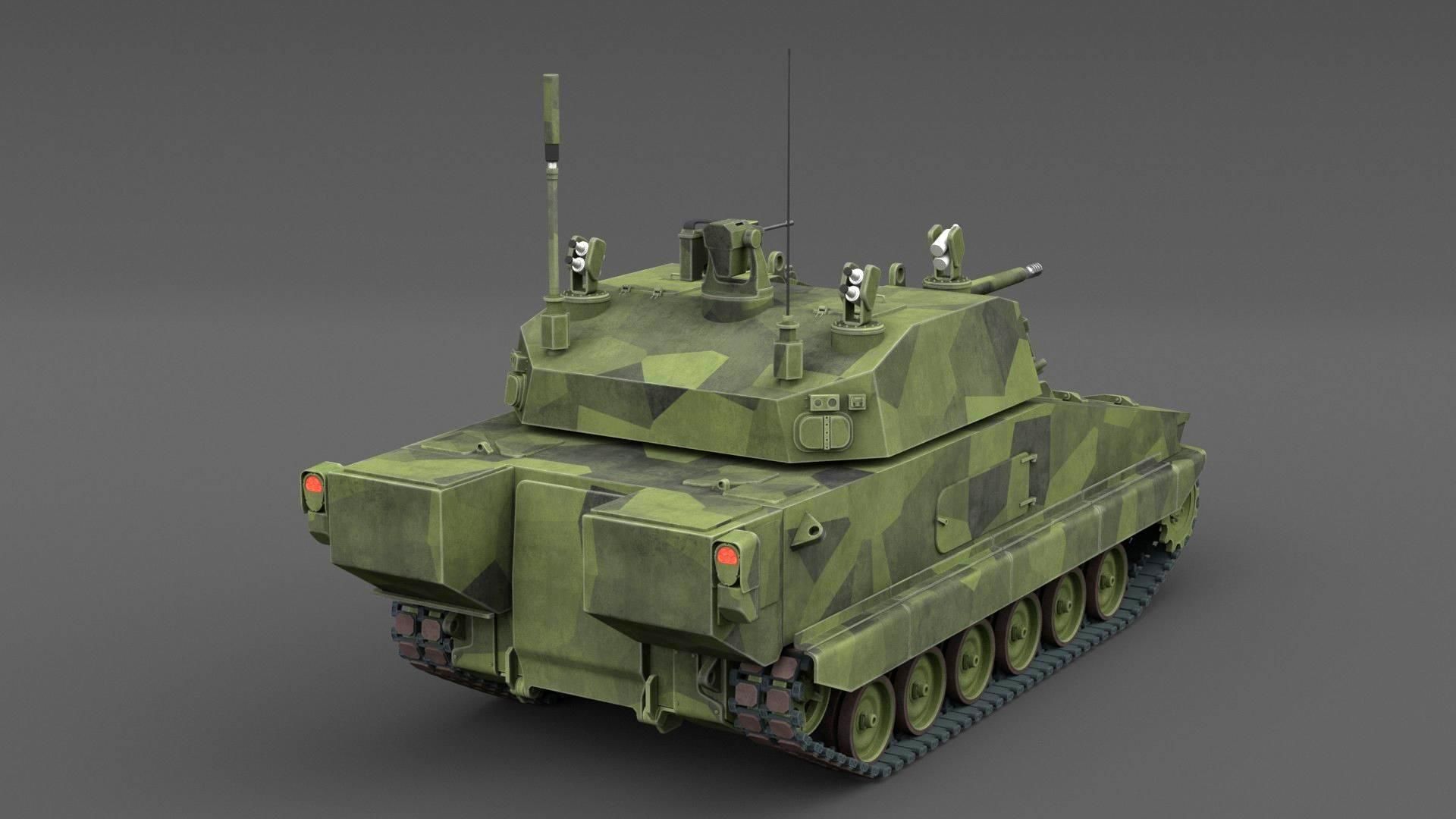 General Dynamics Griffin3 50mm Gun 3D model | CGTrader