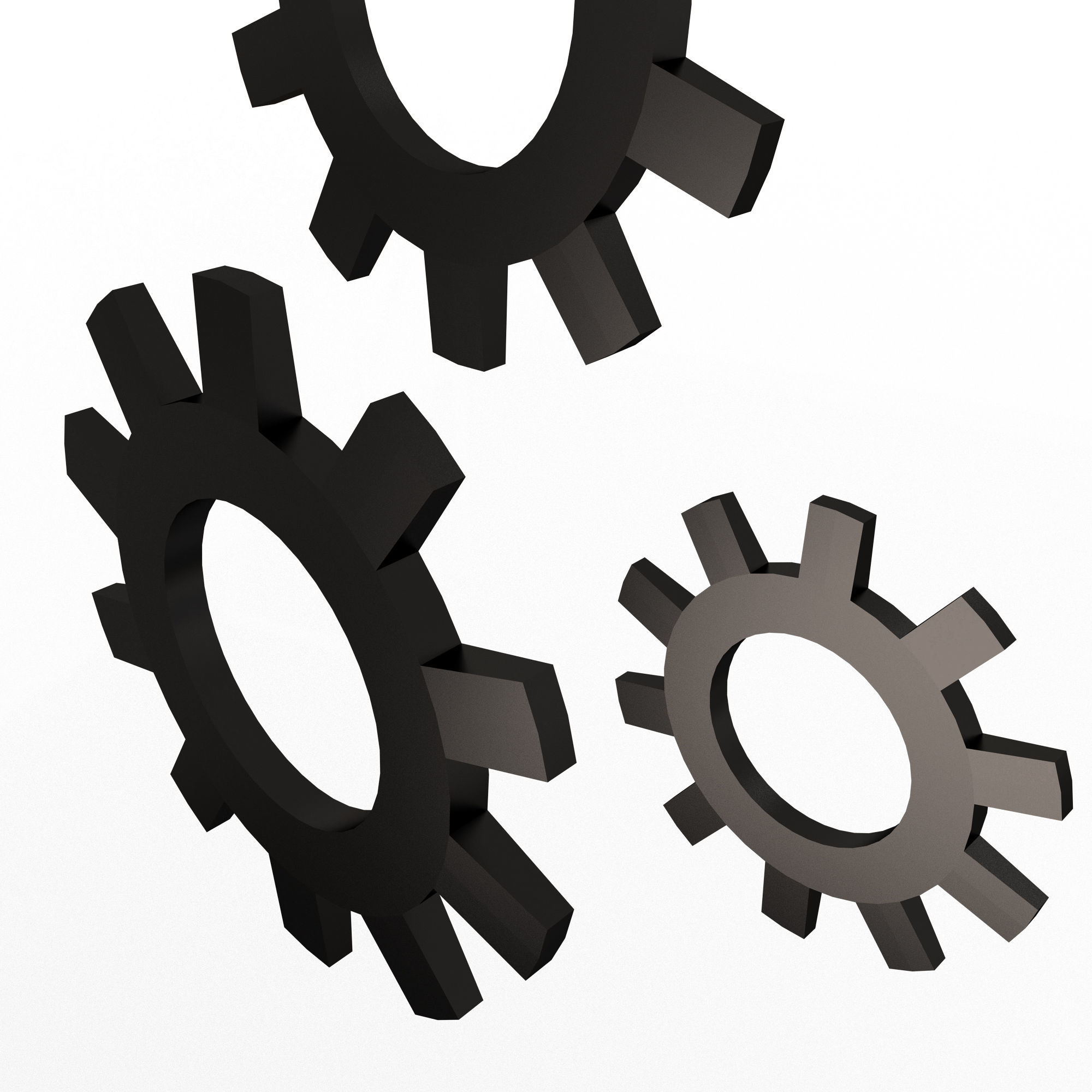 3D model Setting Icon VR / AR / low-poly | CGTrader