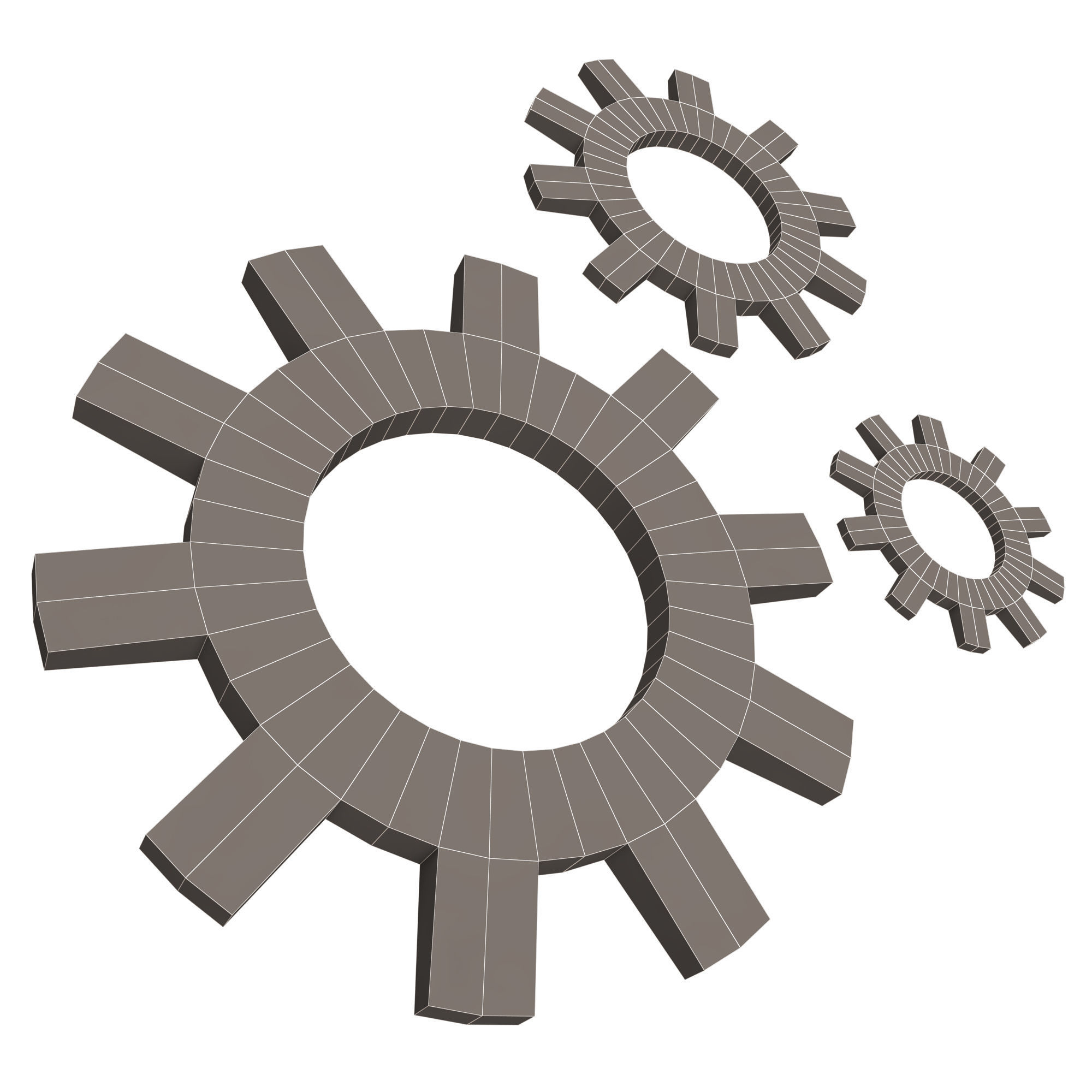 3D model Setting Icon VR / AR / low-poly | CGTrader