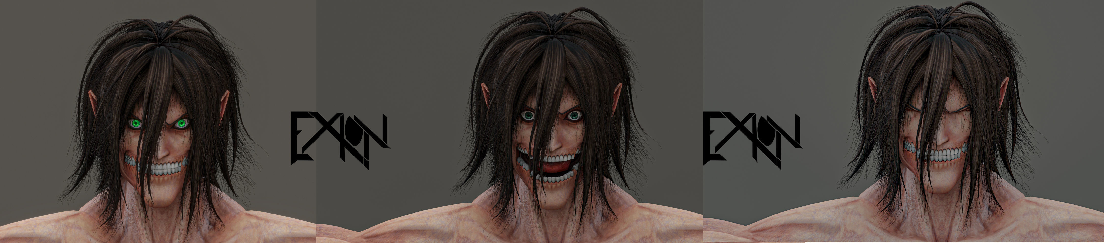 3D model AOT Attack Titan VR / AR / low-poly | CGTrader