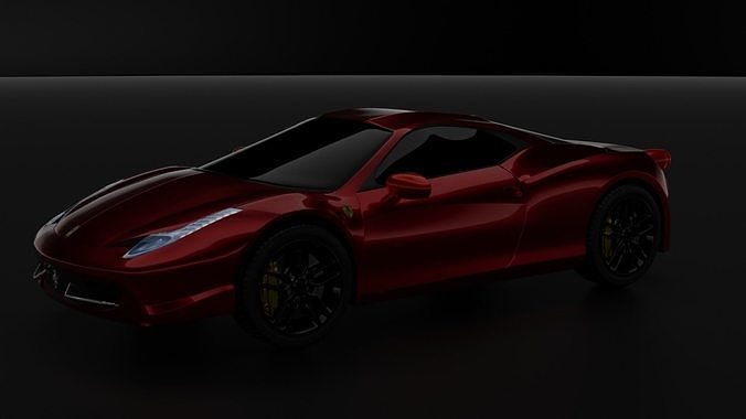 Ferrari 458 Italia 2010 version 3D model | CGTrader