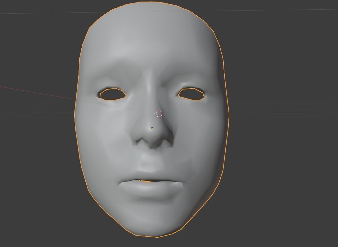 face mask free 3D model | CGTrader