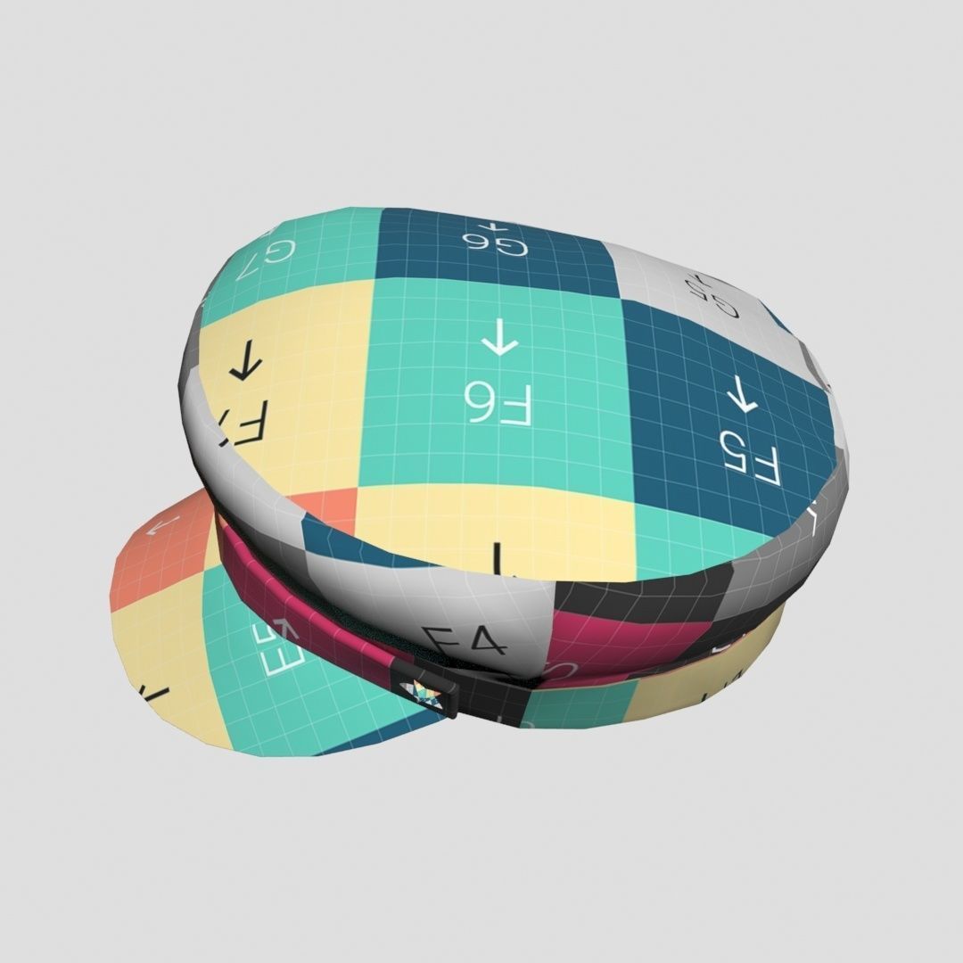 Cap Hat 3d model 3D model | CGTrader