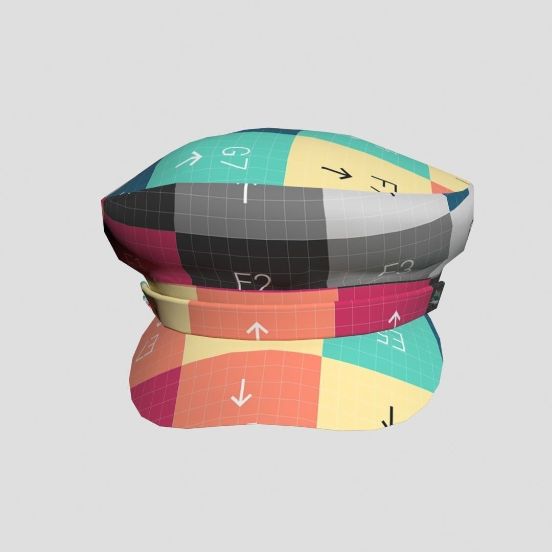 Cap Hat 3d model 3D model | CGTrader