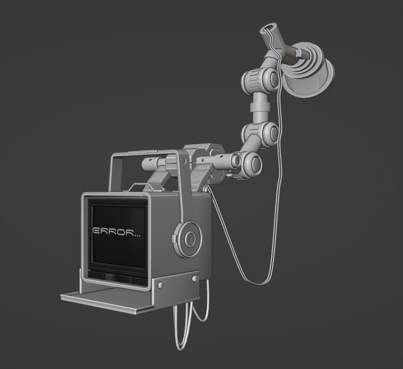 Cartoon Stylized Computer Monitor 3D model animated | CGTrader
