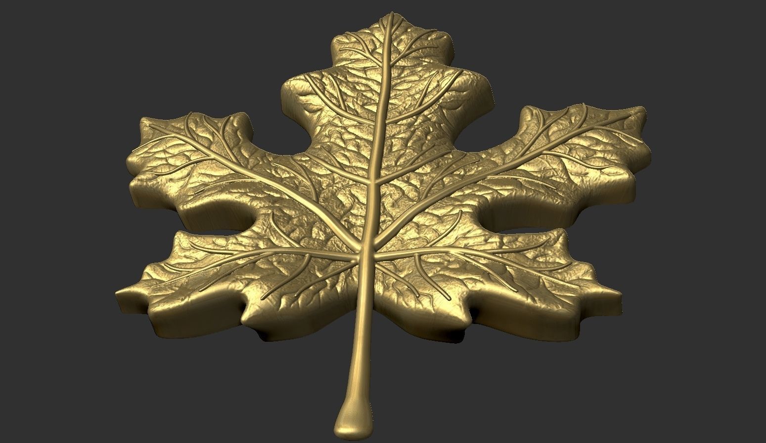 Maple Leaf 3D model 3D printable | CGTrader