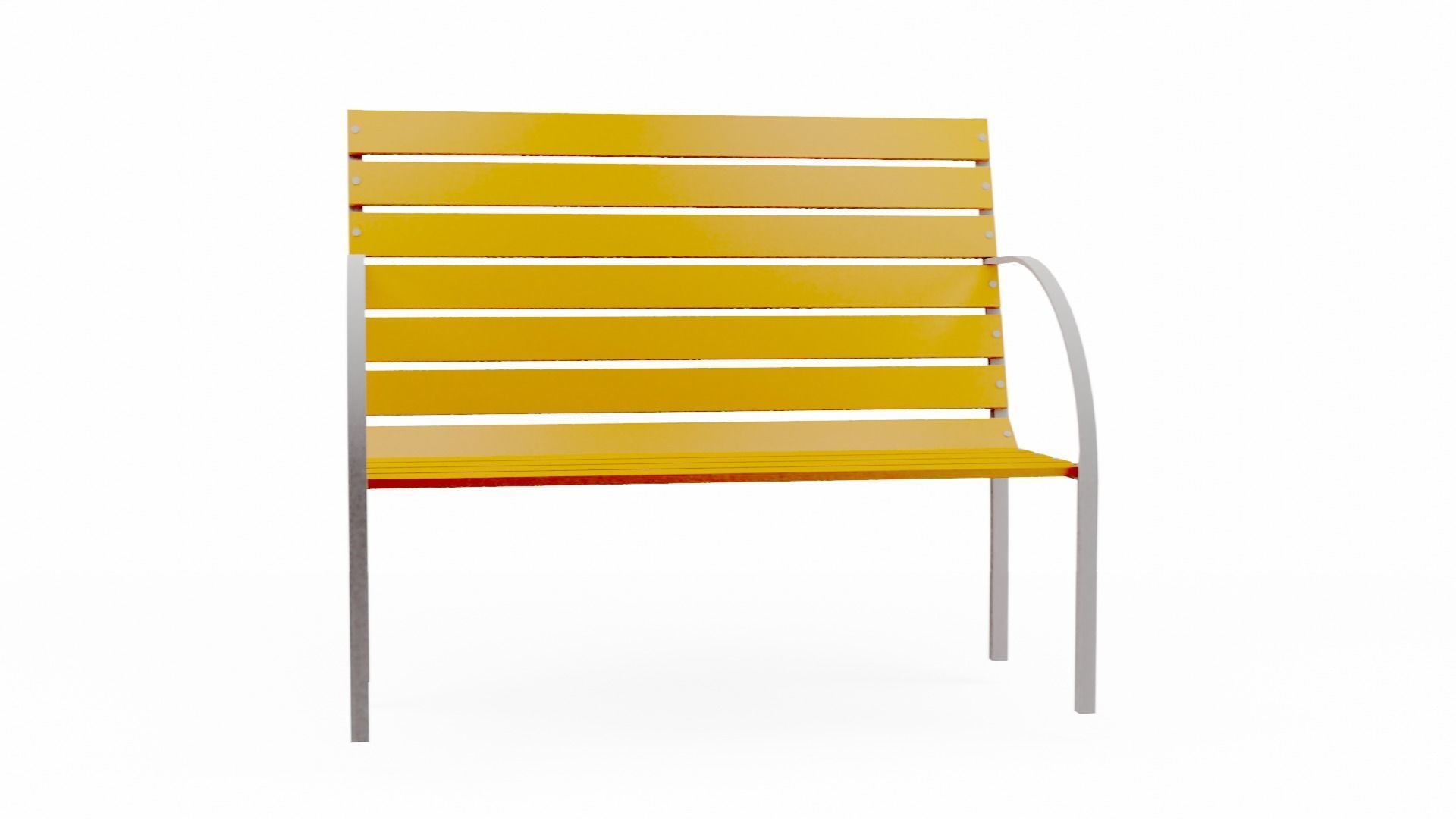 Bench Seat free VR / AR / low-poly 3D model | CGTrader