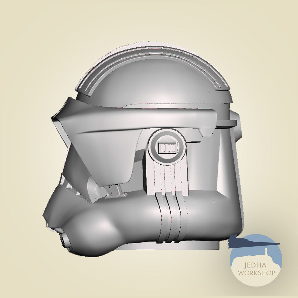 Star Wars Clone Trooper Phase II Heavy Gunner 3D Print Files 3D model ...