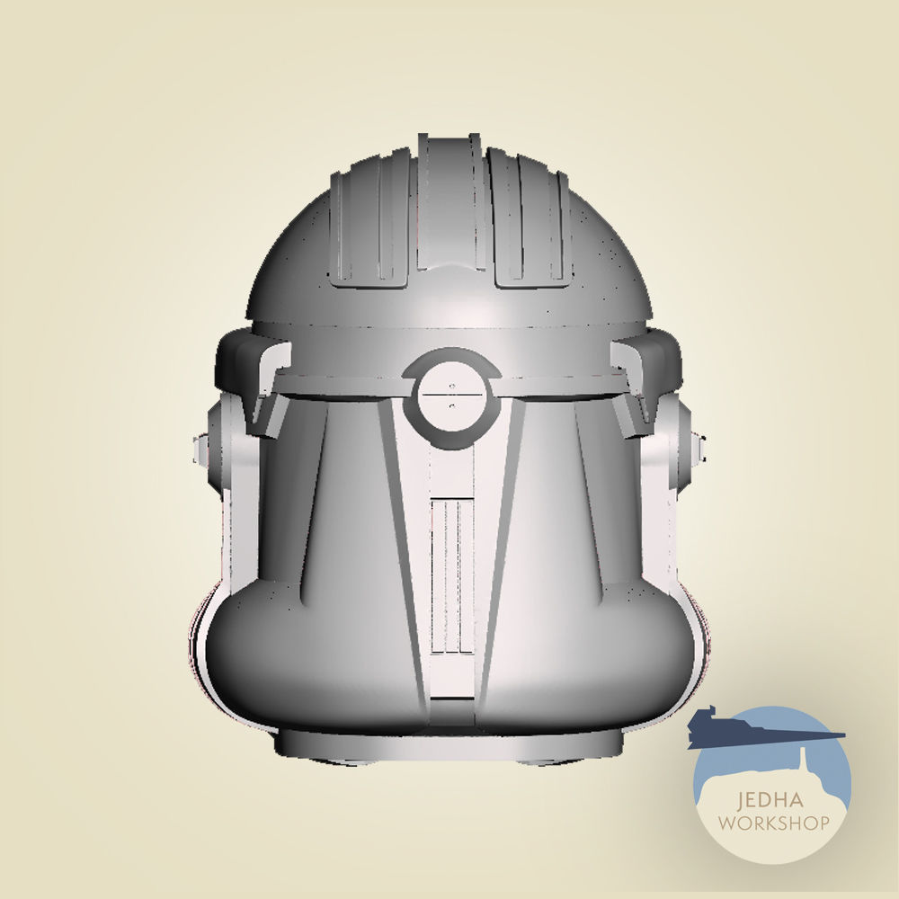 Star Wars Clone Trooper Phase II Heavy Gunner 3D Print Files 3D model ...