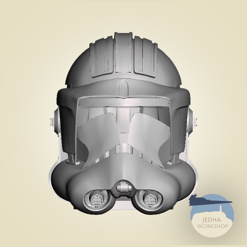 Star Wars Clone Trooper Phase II Heavy Gunner 3D Print Files 3D model ...