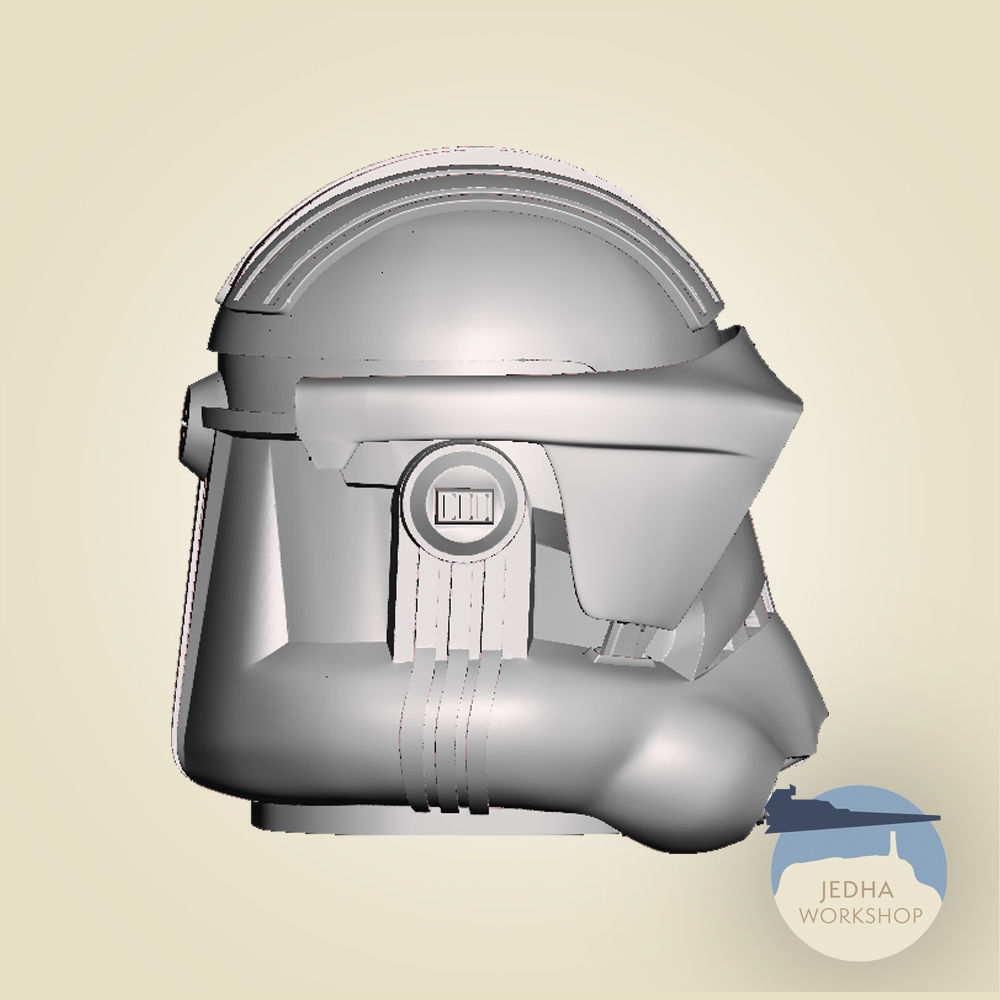 Star Wars Clone Trooper Phase II Heavy Gunner 3D Print Files 3D model ...