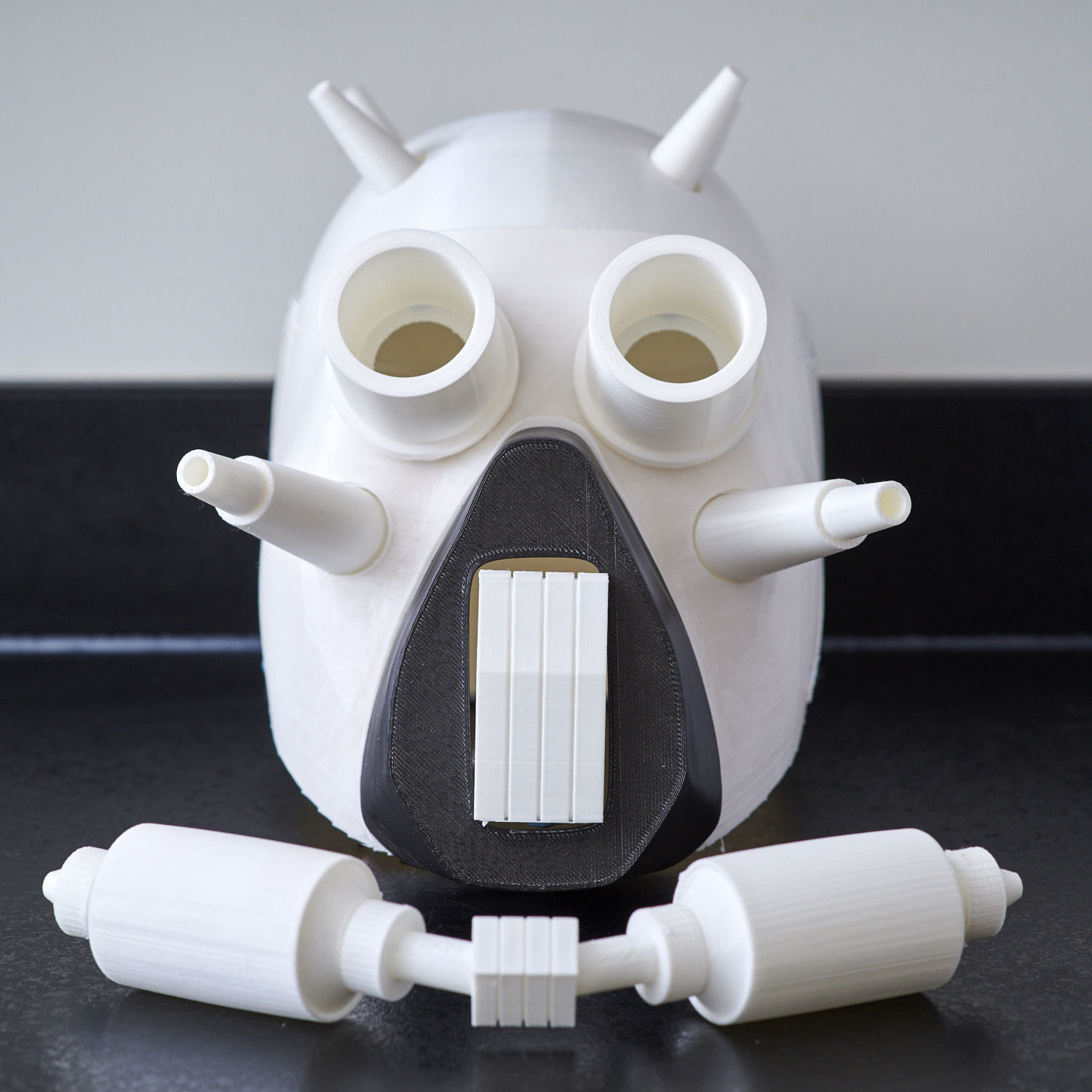 Star Wars Tusken Raider Chief Helmet 3D print Files 3D model 3D ...