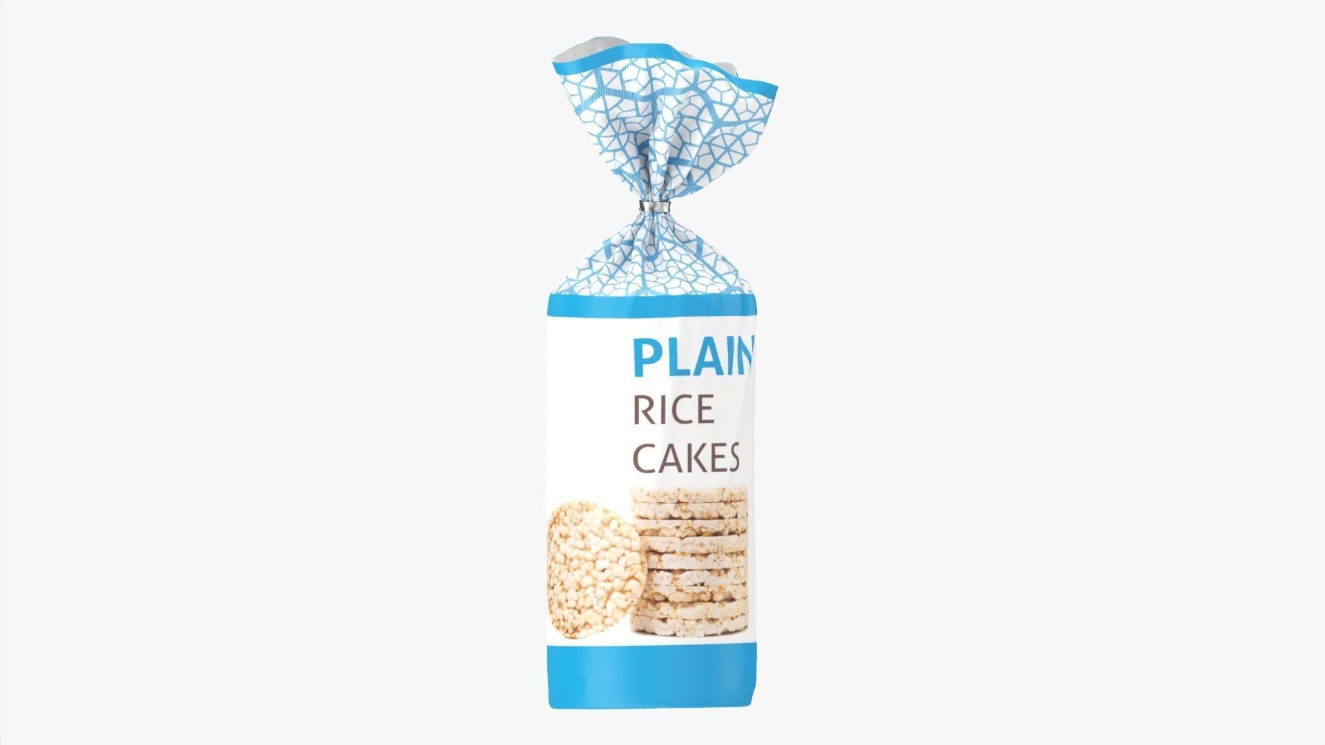 Rice cakes packaging 3D model | CGTrader
