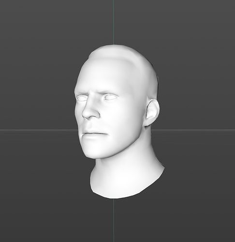 head test 3D model | CGTrader