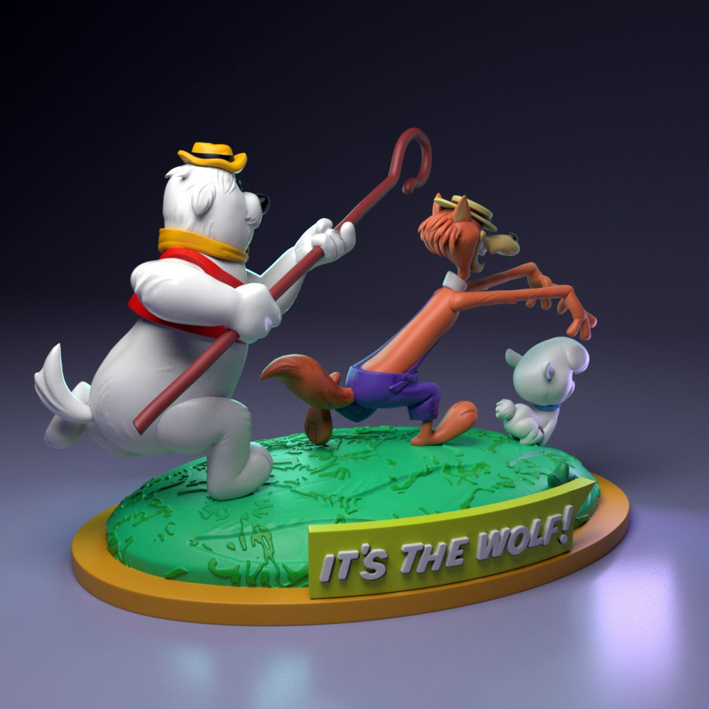 Its The Wolf 3D model 3D printable | CGTrader