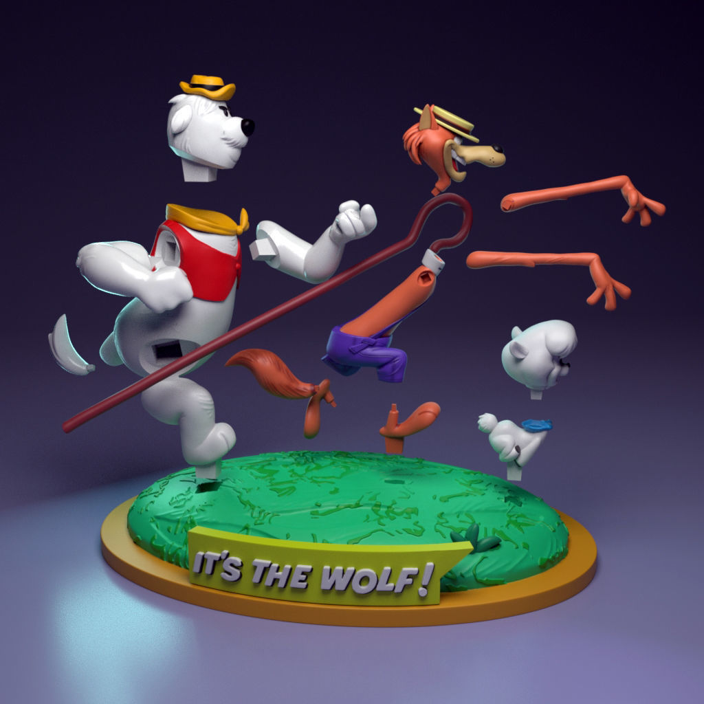 Its The Wolf 3D model 3D printable | CGTrader