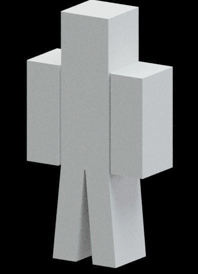 3D model Minecraft Steve low poly VR / AR / low-poly | CGTrader