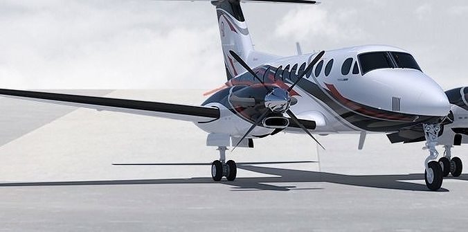 Beechcraft King Air 360 3D model | CGTrader