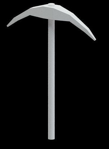 3D model PickAxe Lowpoly hammer VR / AR / low-poly | CGTrader