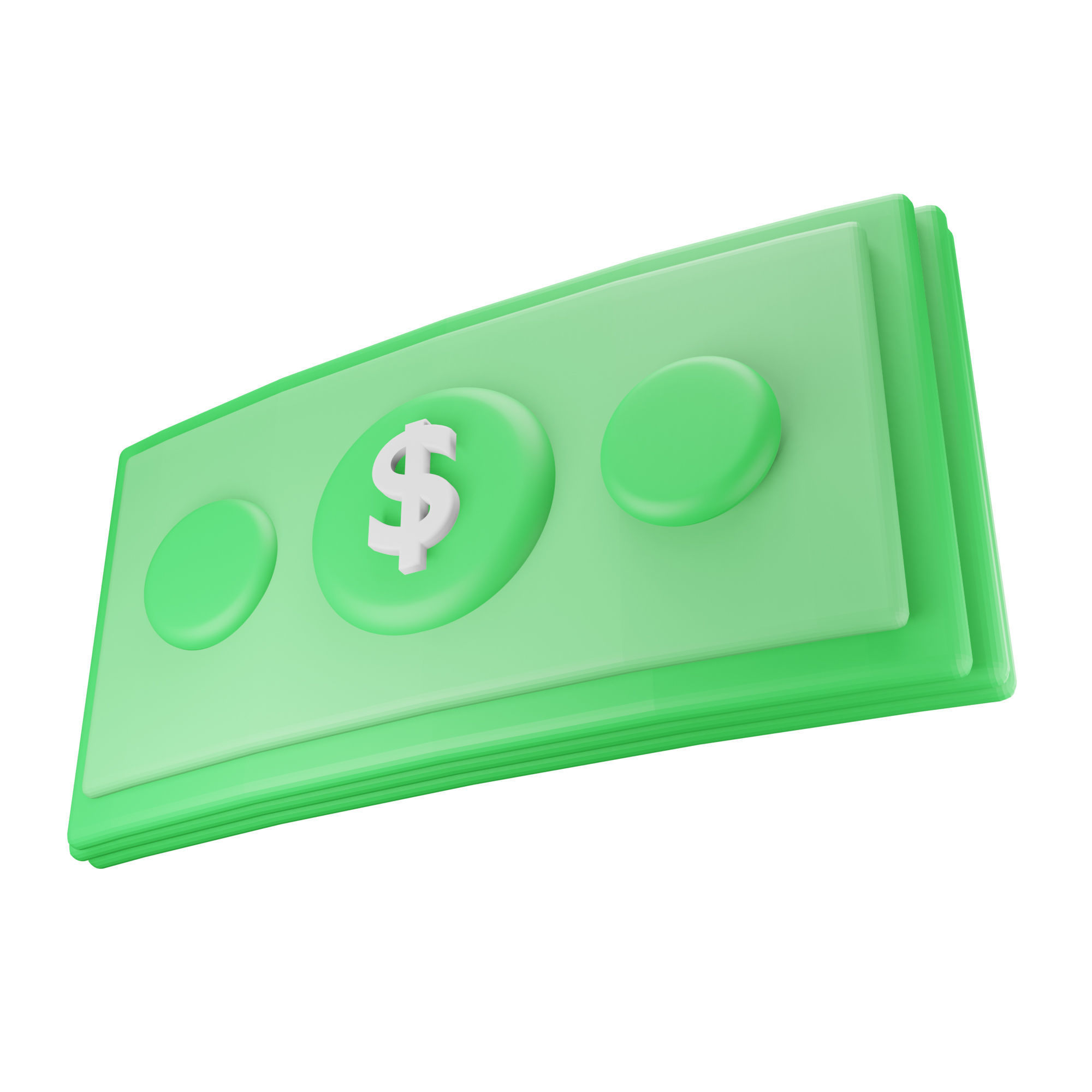 3D model paper money VR / AR / low-poly | CGTrader