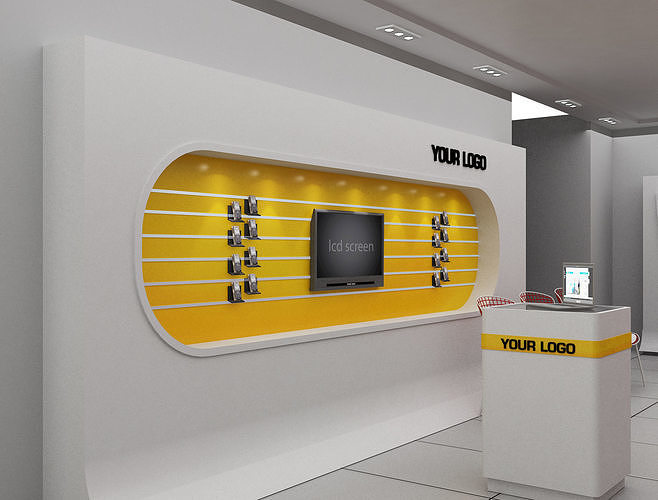 Interior Shop Market a561b 3D model | CGTrader