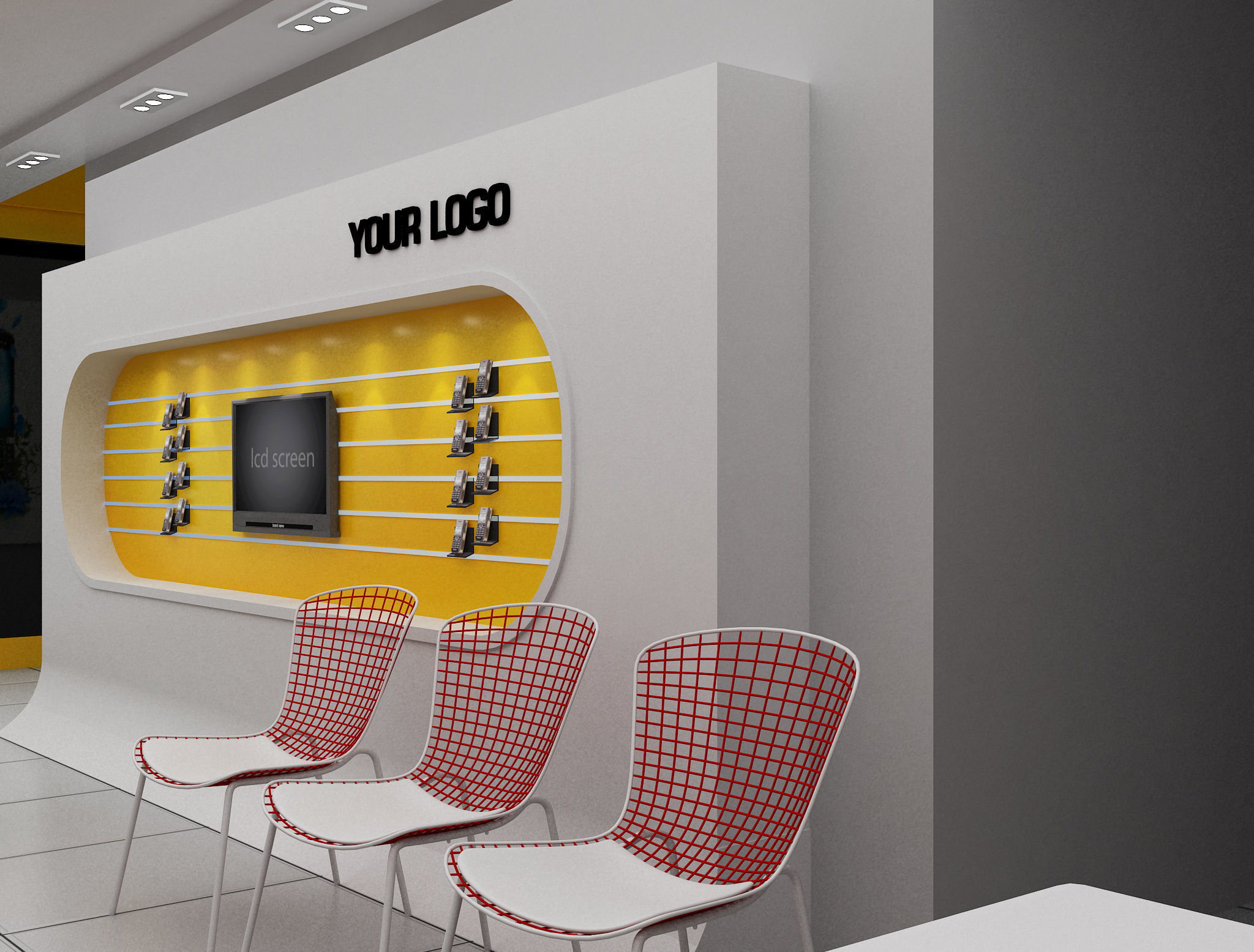 Interior Shop Market a561b 3D model | CGTrader