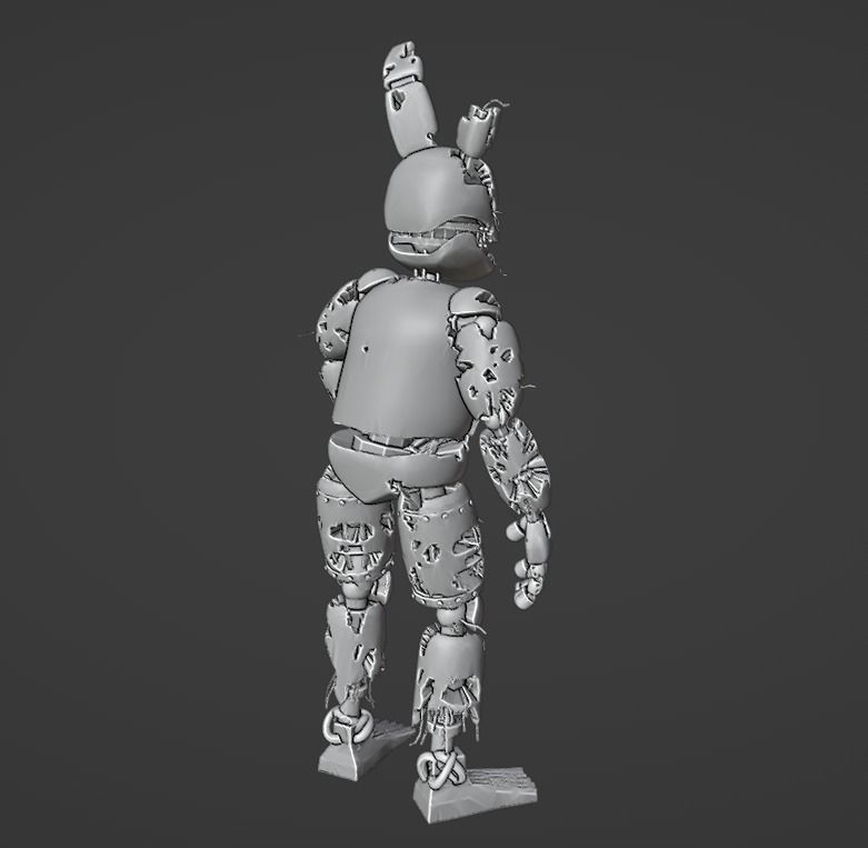 Springtrap 3D model for print 3D model 3D printable | CGTrader
