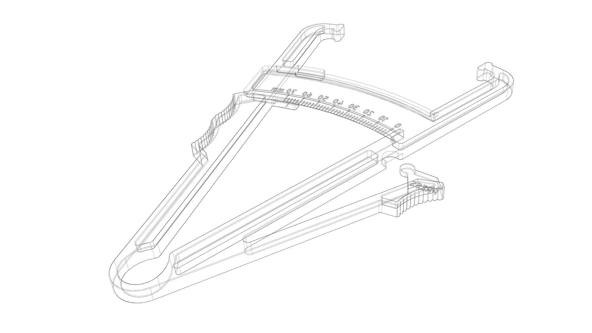 Skinfold Caliper 3D model 3D printable | CGTrader