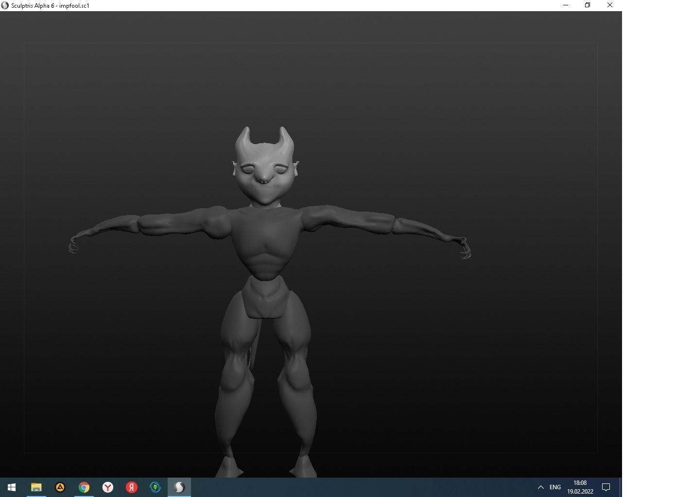 Imp for game 3D model | CGTrader