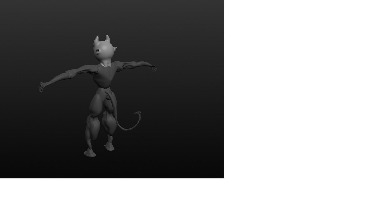 Imp for game 3D model | CGTrader
