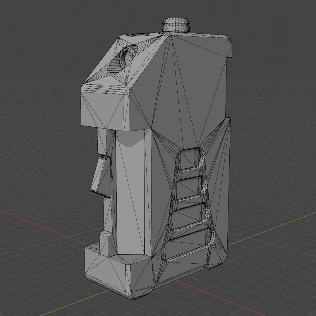 Hardsurface detonator free VR / AR / low-poly 3D model | CGTrader