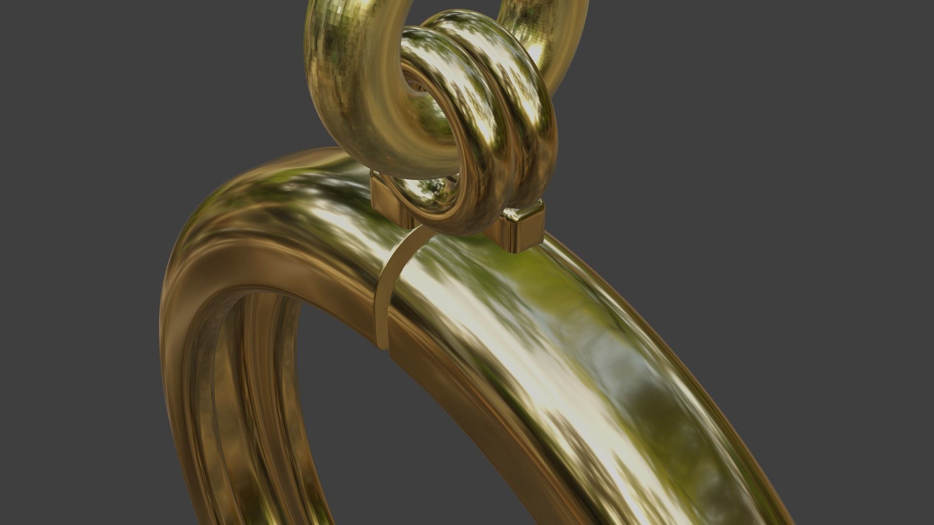 Plain full sovereign bezel mount 3D model 3D printable | CGTrader