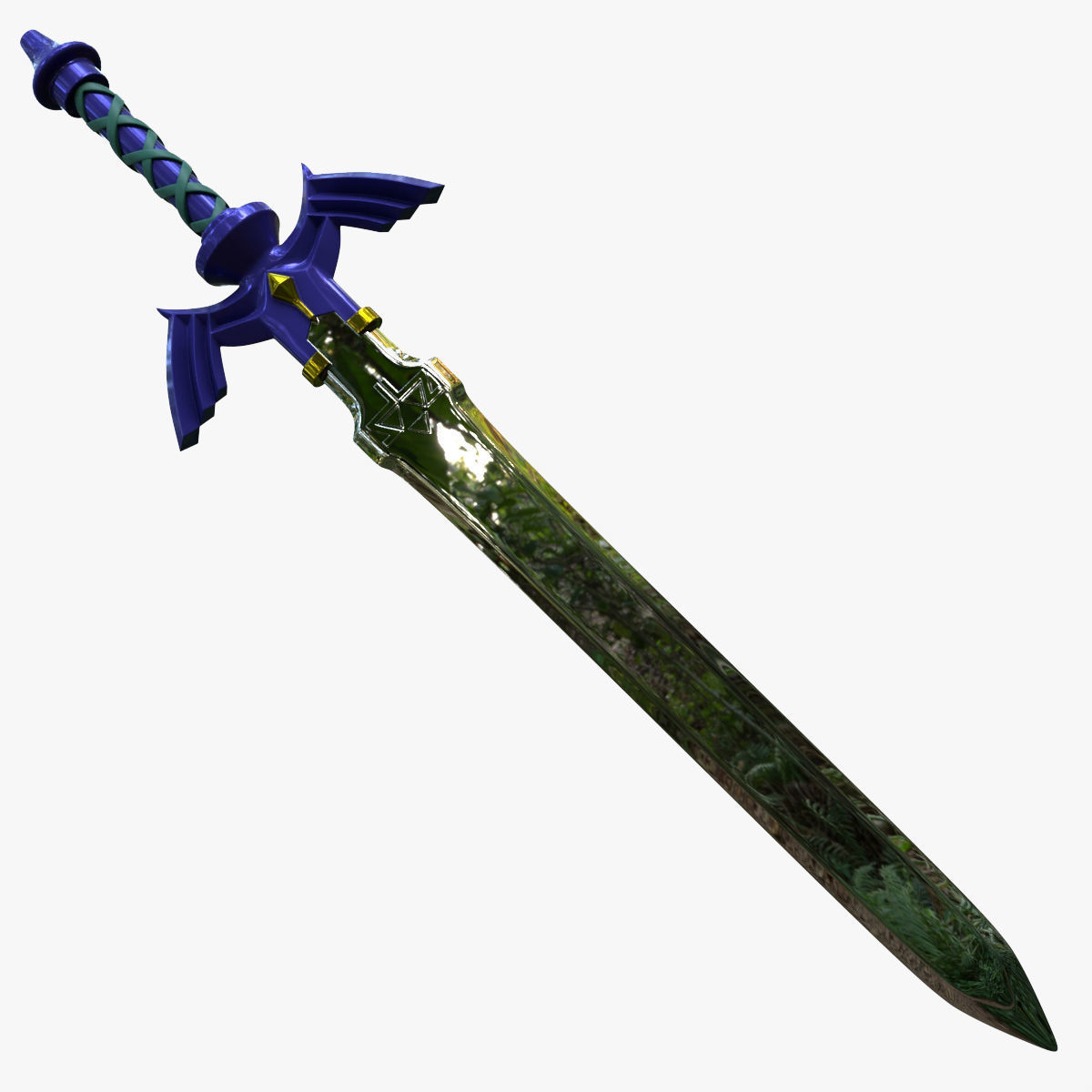3D model Links Master Sword VR / AR / low-poly | CGTrader