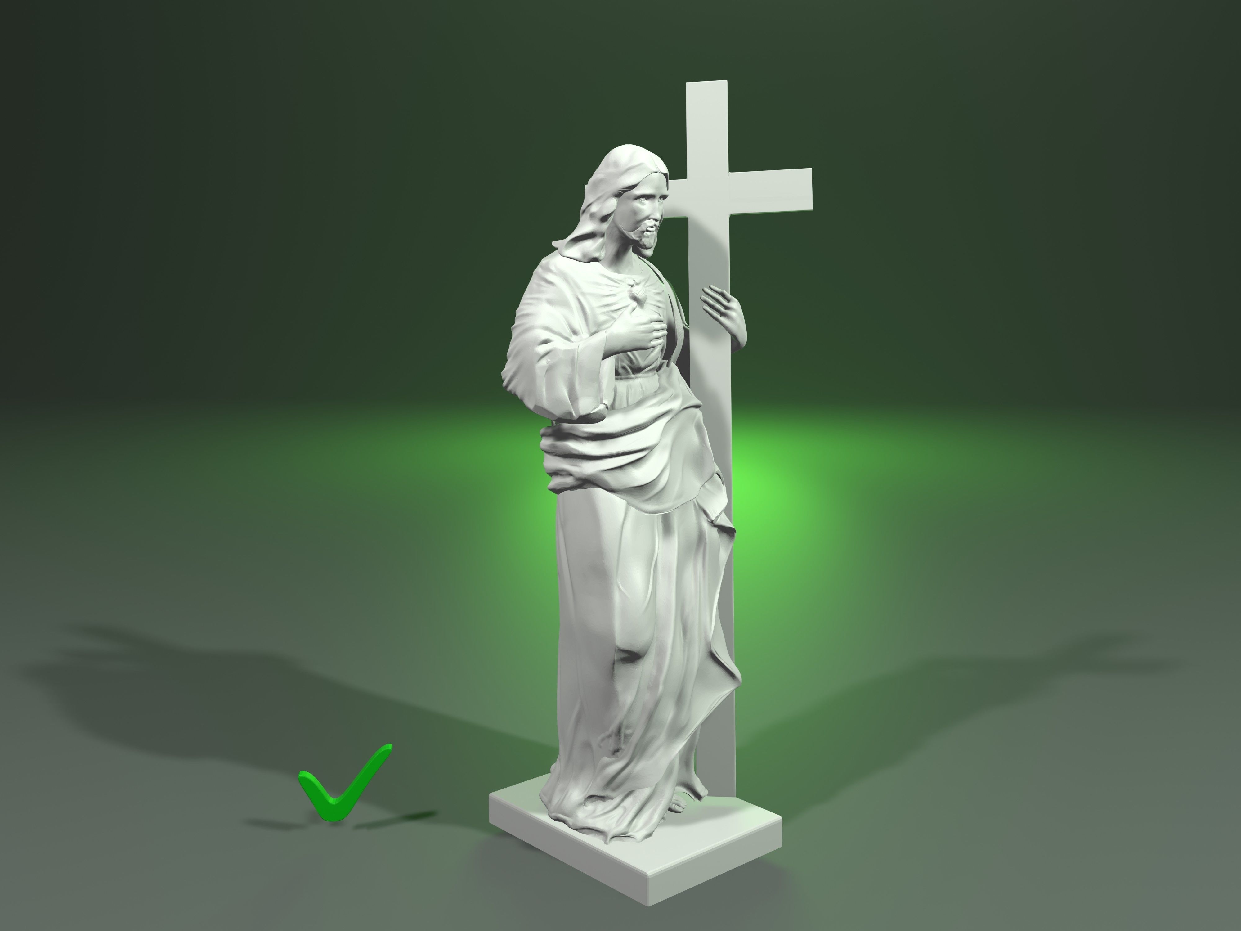 Statue for CNC or 3D Print 3D model 3D printable | CGTrader
