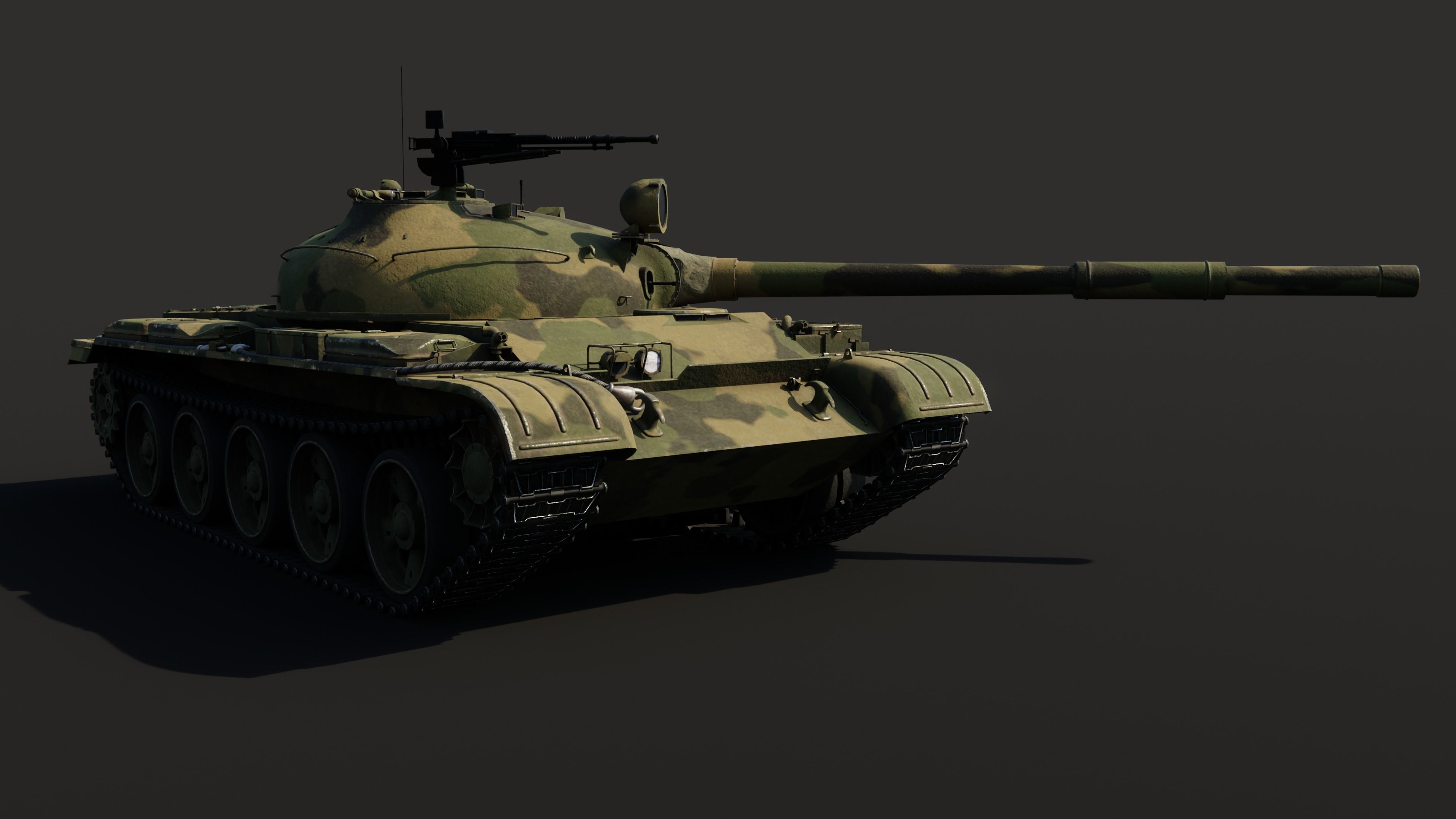 3D model T-62 Game Ready VR / AR / low-poly | CGTrader
