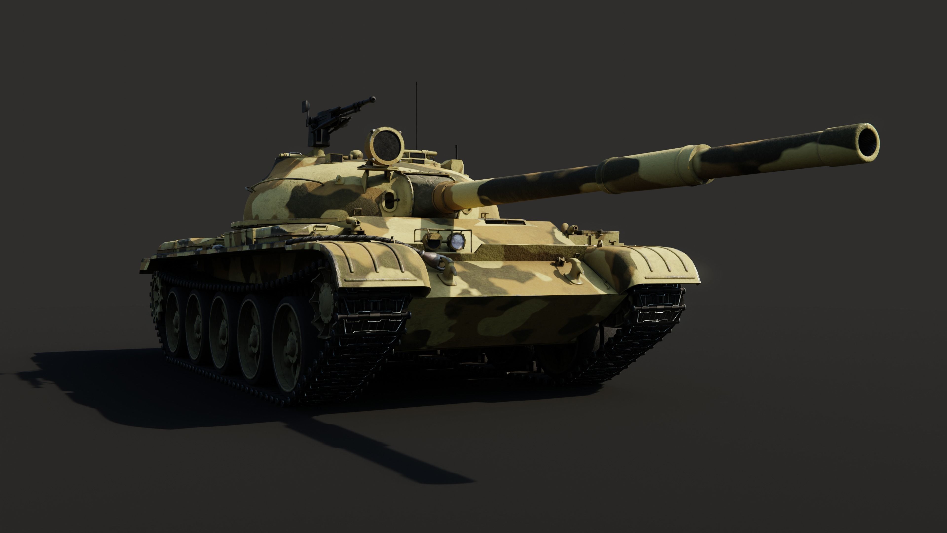 3D model T-62 Game Ready VR / AR / low-poly | CGTrader