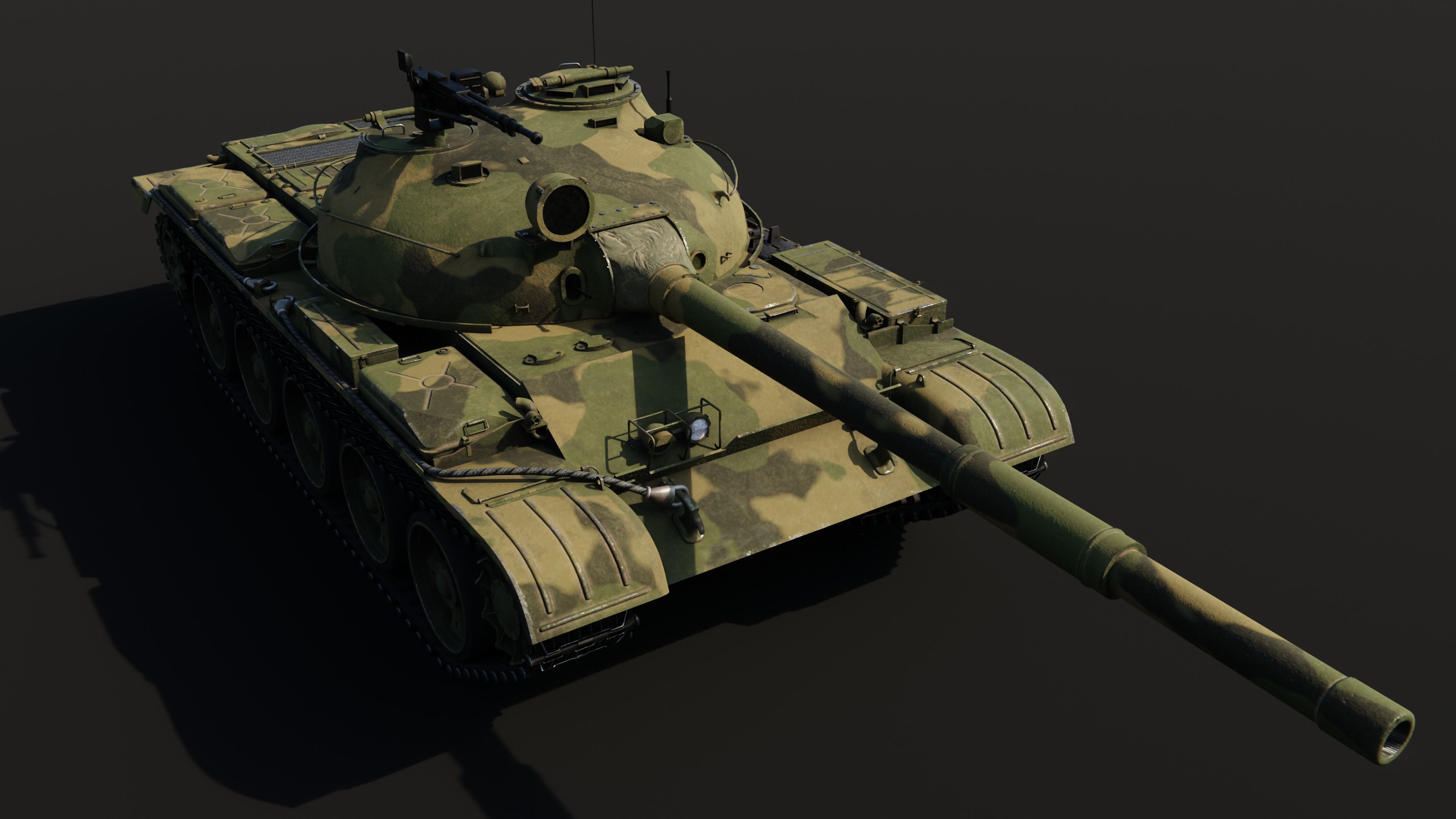3D model T-62 Game Ready VR / AR / low-poly | CGTrader