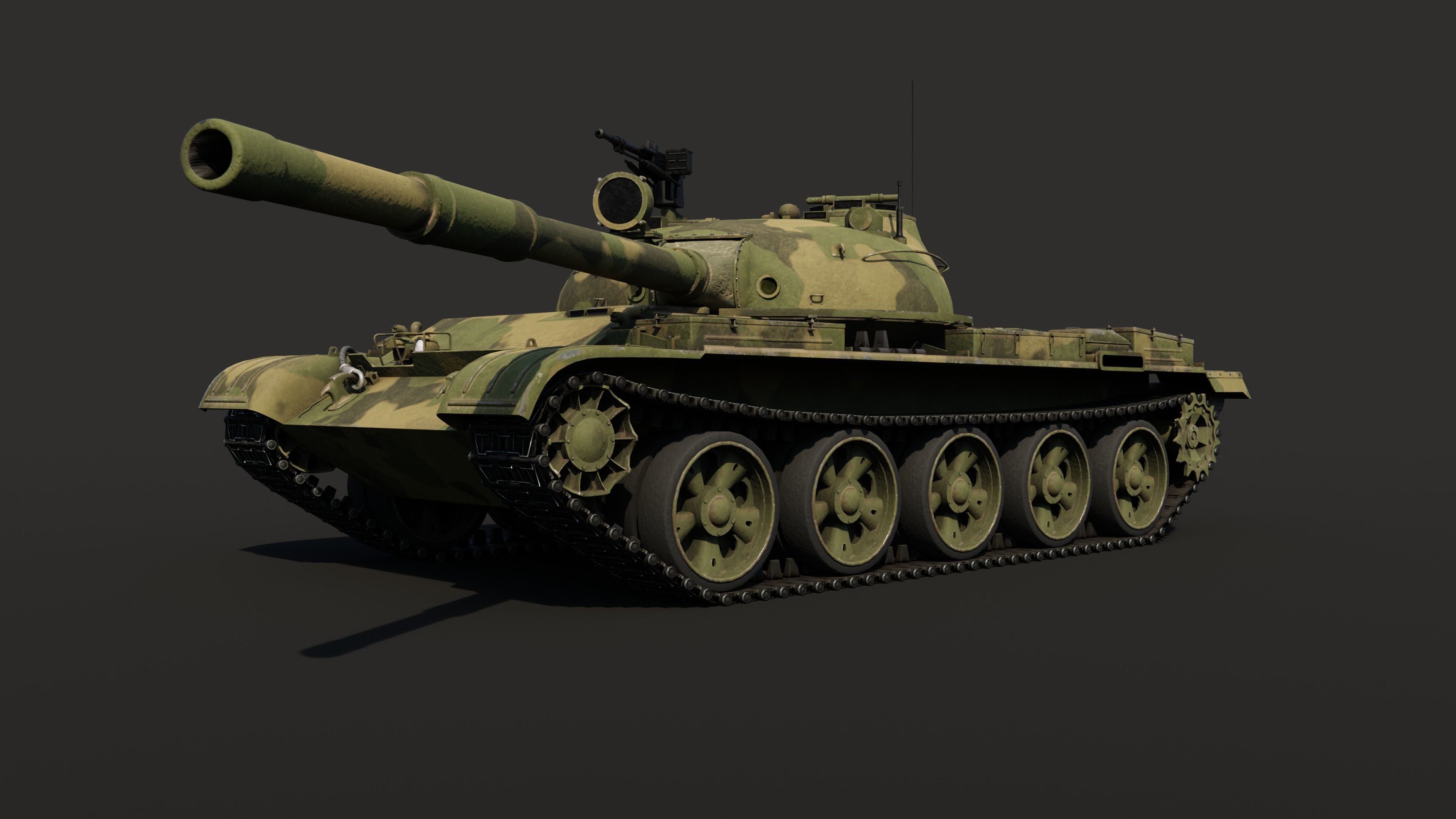 3D model T-62 Game Ready VR / AR / low-poly | CGTrader