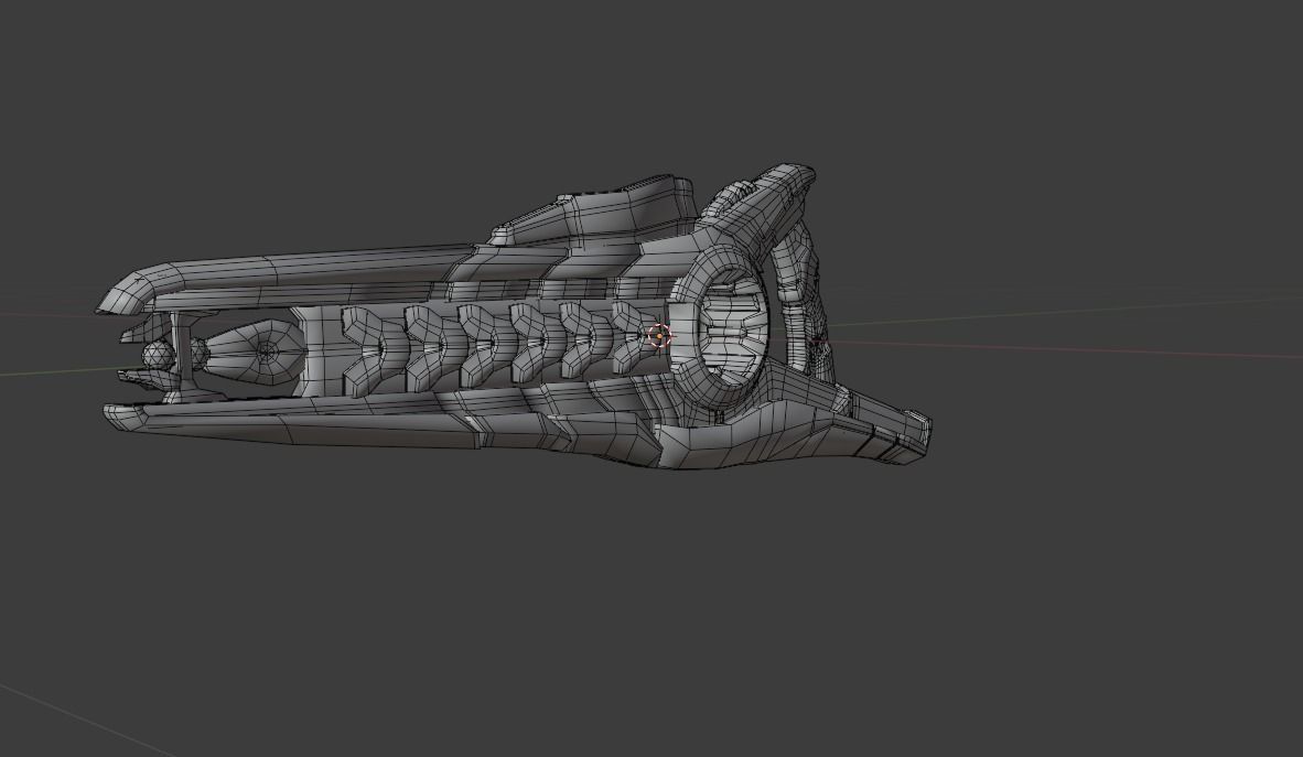 3D model Halo Beam Rifle VR / AR / low-poly | CGTrader