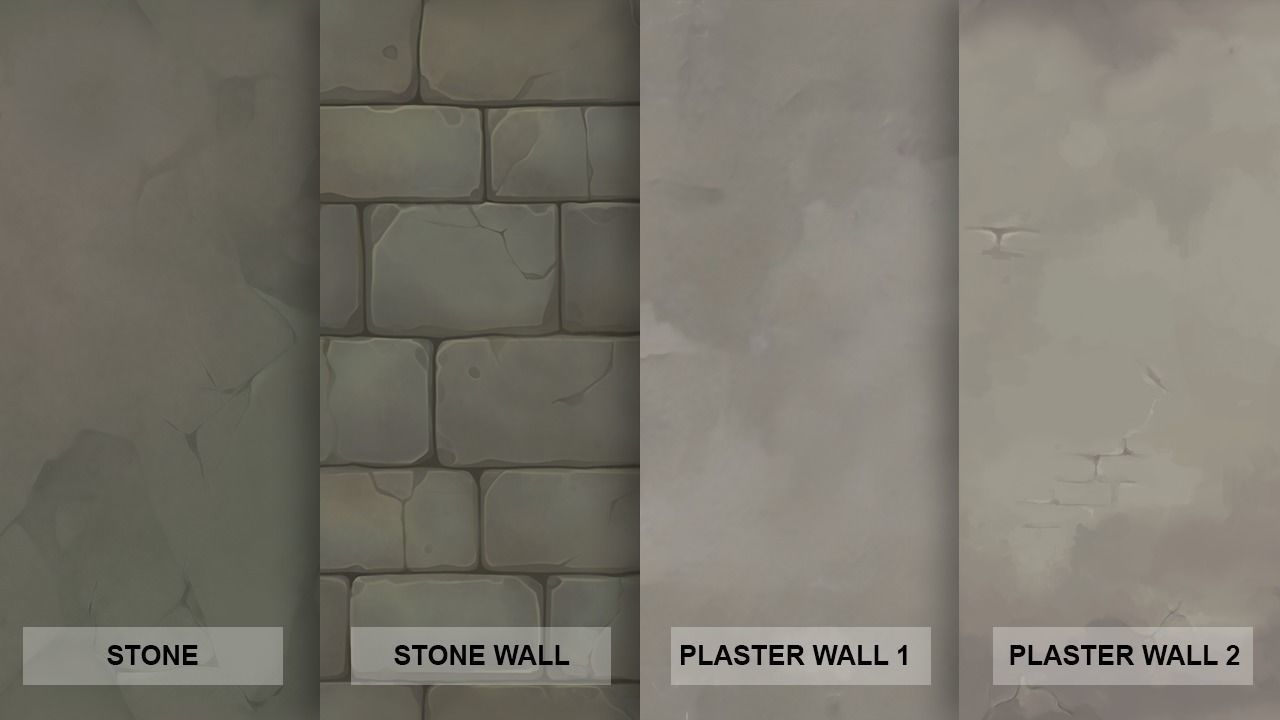 Texture Basic Stylized Environment Texture Pack VR / AR / low-poly ...