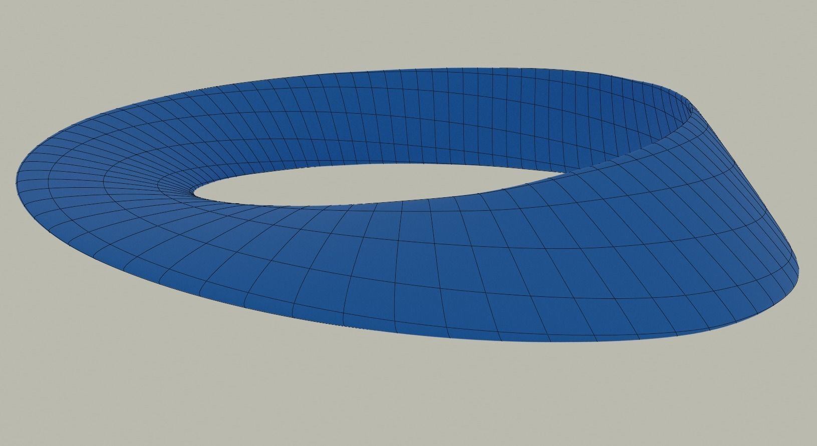 The Mobius strip ONE LOOP 3D model | CGTrader