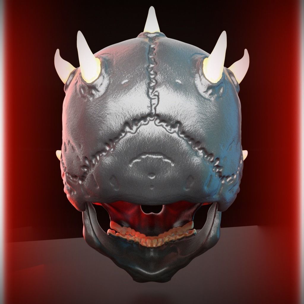 Darth Maul Star Wars Skull 3D Model Stl File for 3D Printing 3D model ...