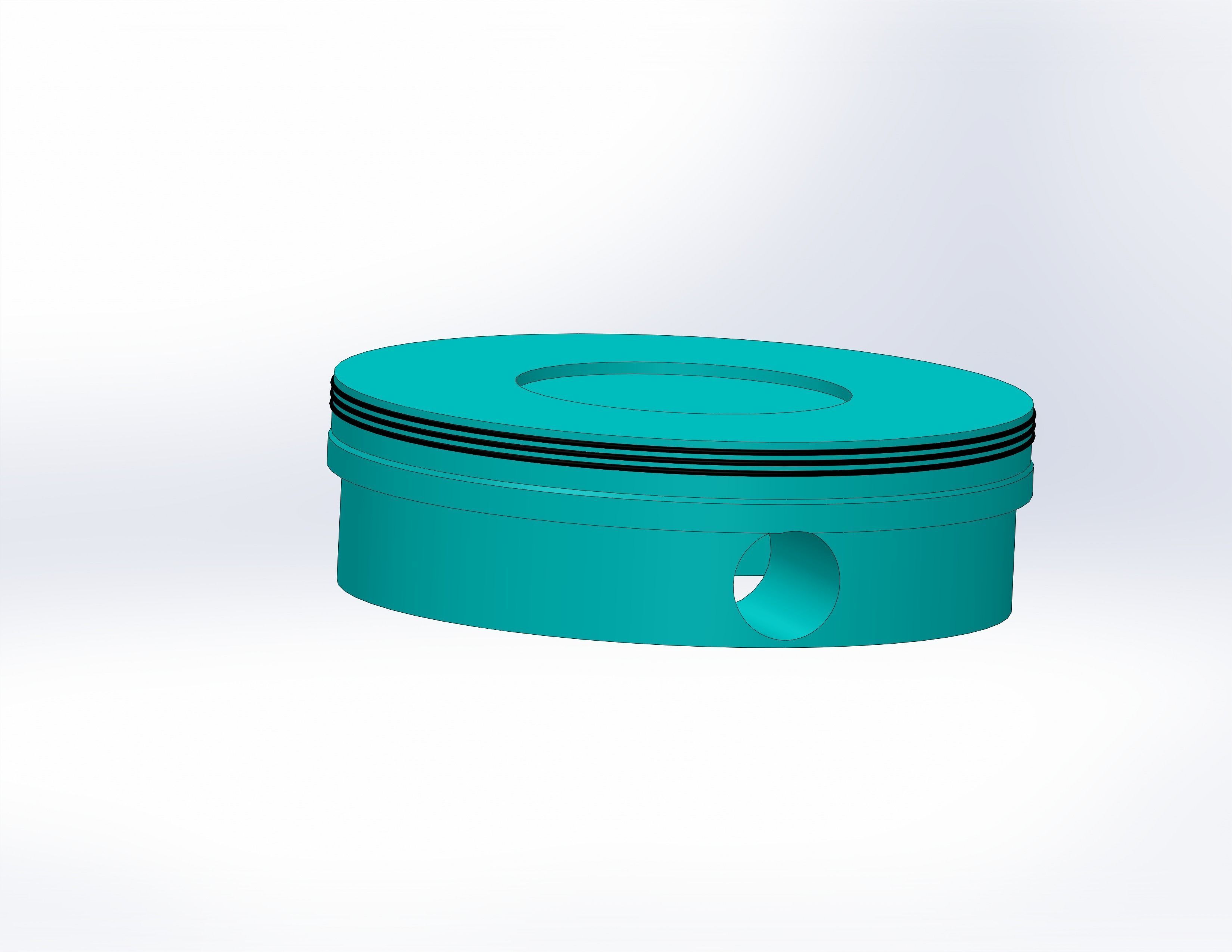 Two Cylinder Engine 3D model animated | CGTrader