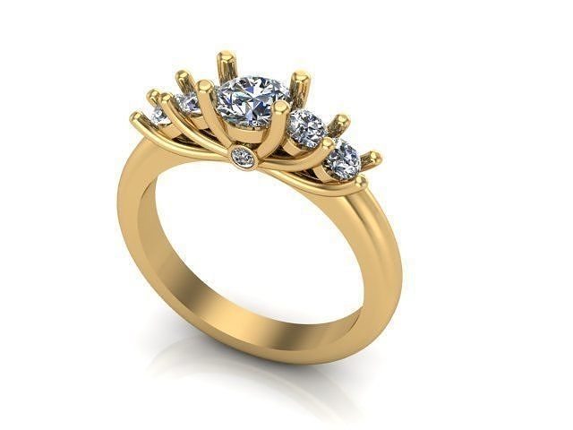 Ring 52 3D model 3D printable | CGTrader