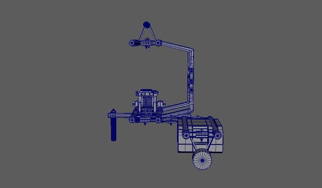 Camera Shoulder Rig 3D model | CGTrader