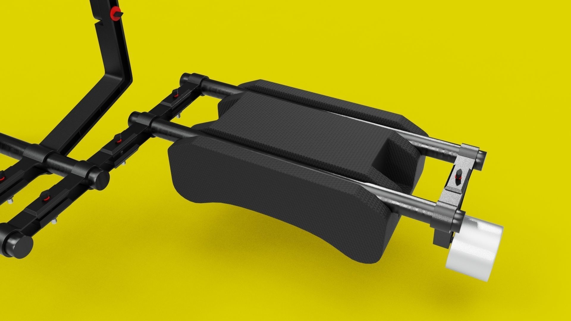 Camera Shoulder Rig 3D model | CGTrader