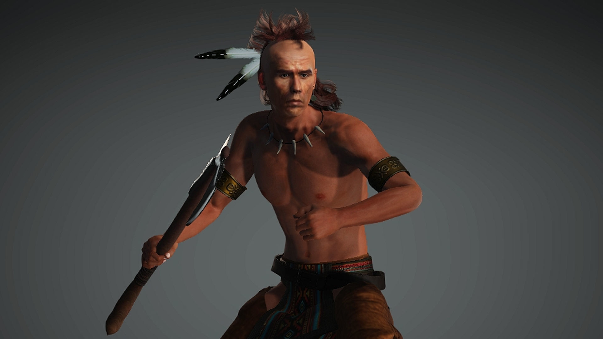 red Indian High quality character full Rigged and Animated 3D model ...