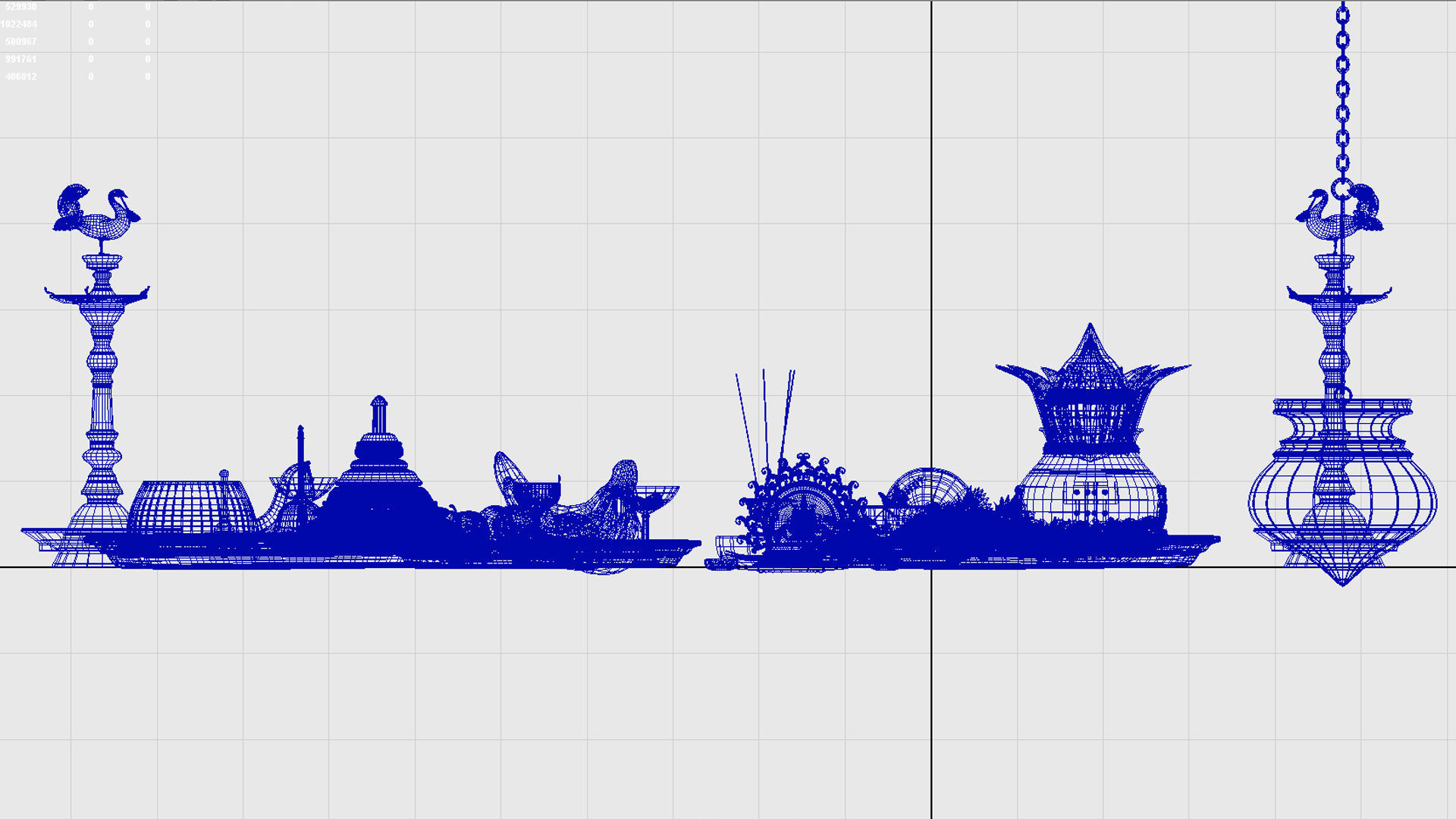 pooja props 3d models 3D model | CGTrader