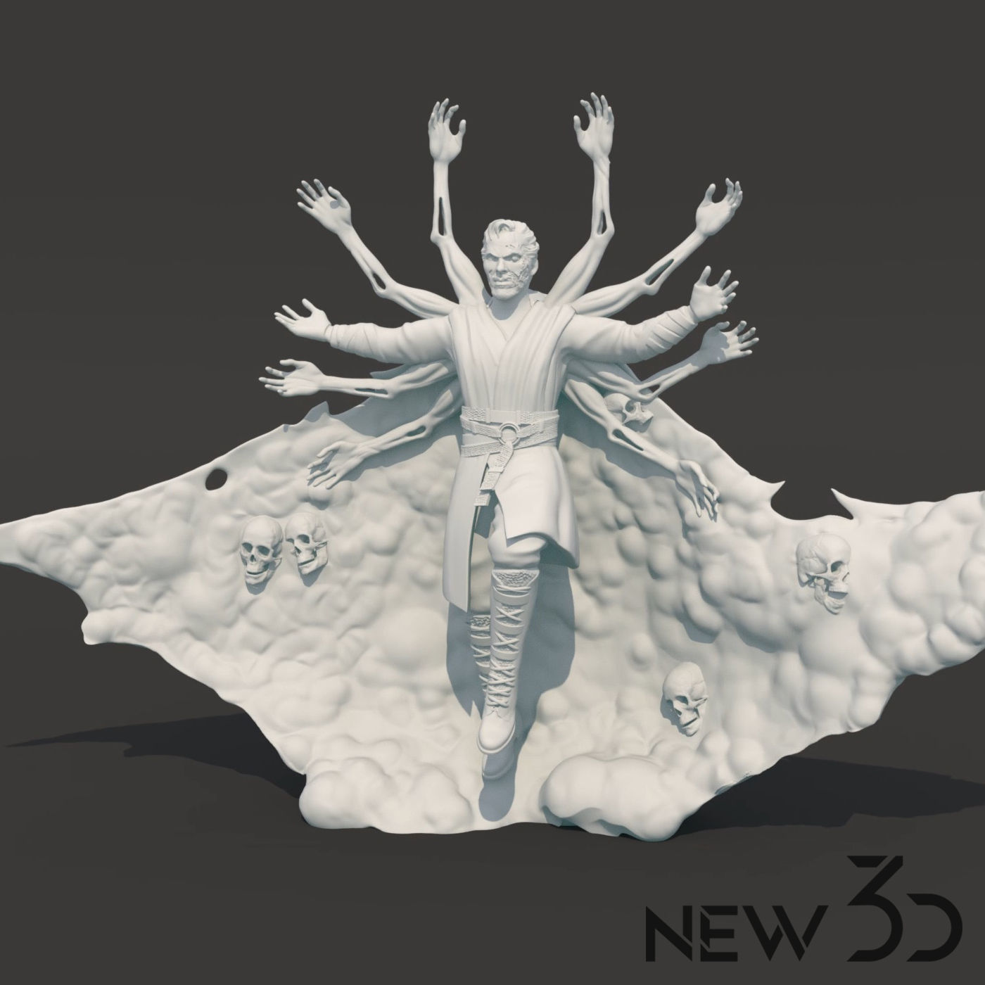 Doctor Strange Model 3D multiverse of madnes 3D model 3D printable ...